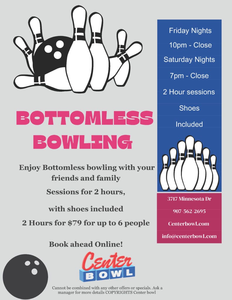 Bowling Specials | Discounts | Cheap Entertainment | Center Bowl ...